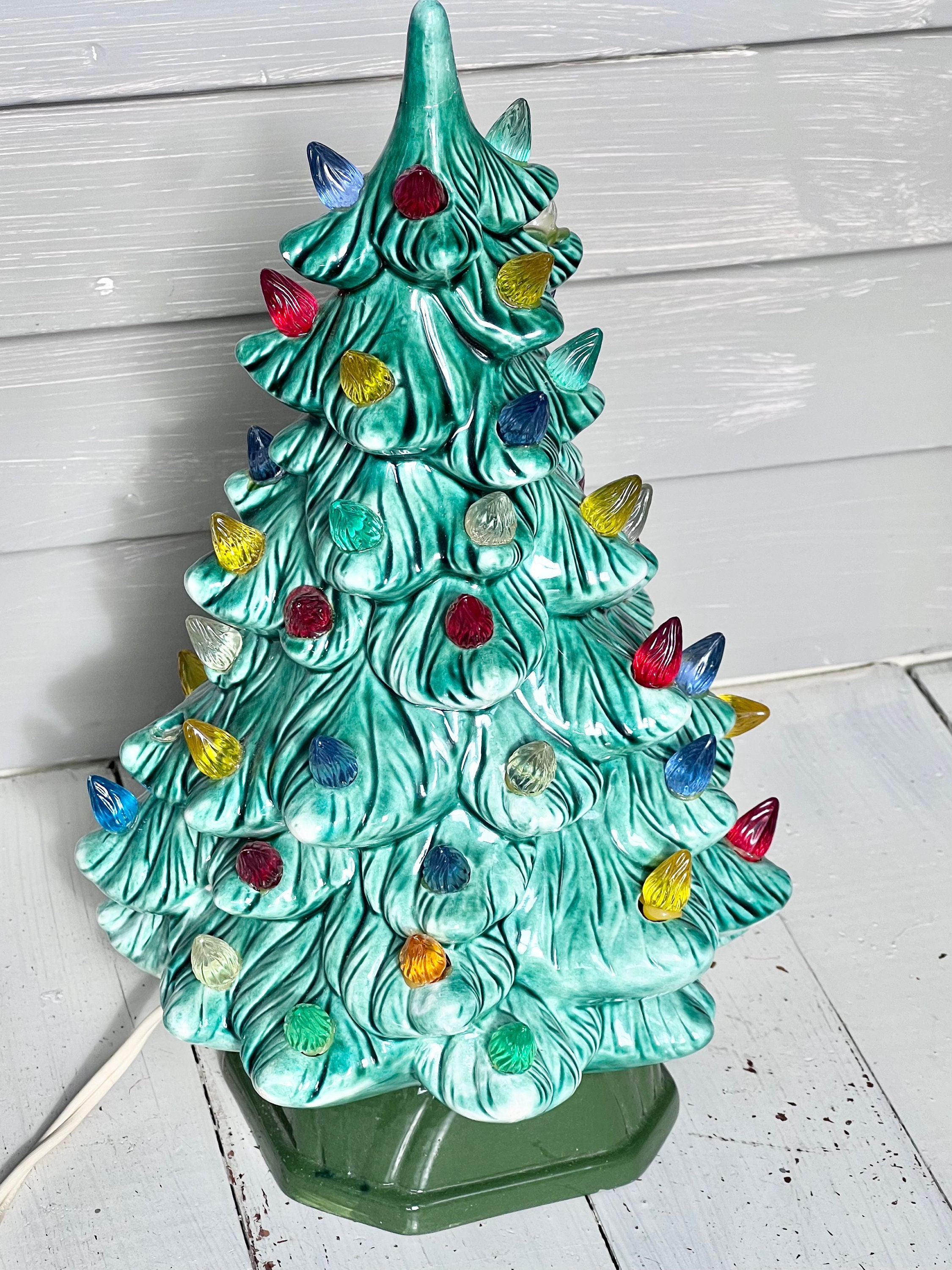 1970’s Retro 11” Holland Mold Christmas Tree - Etsy
