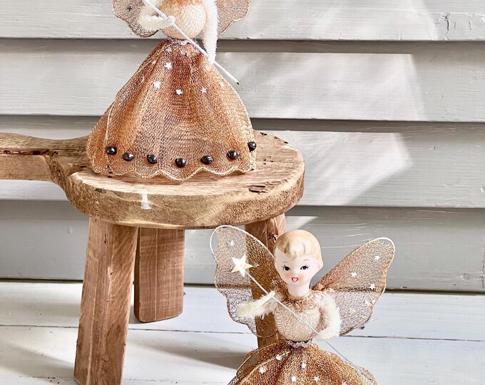 Rare Midcentury 1950’s Holt Howard Gold Tulle Angels - Etsy