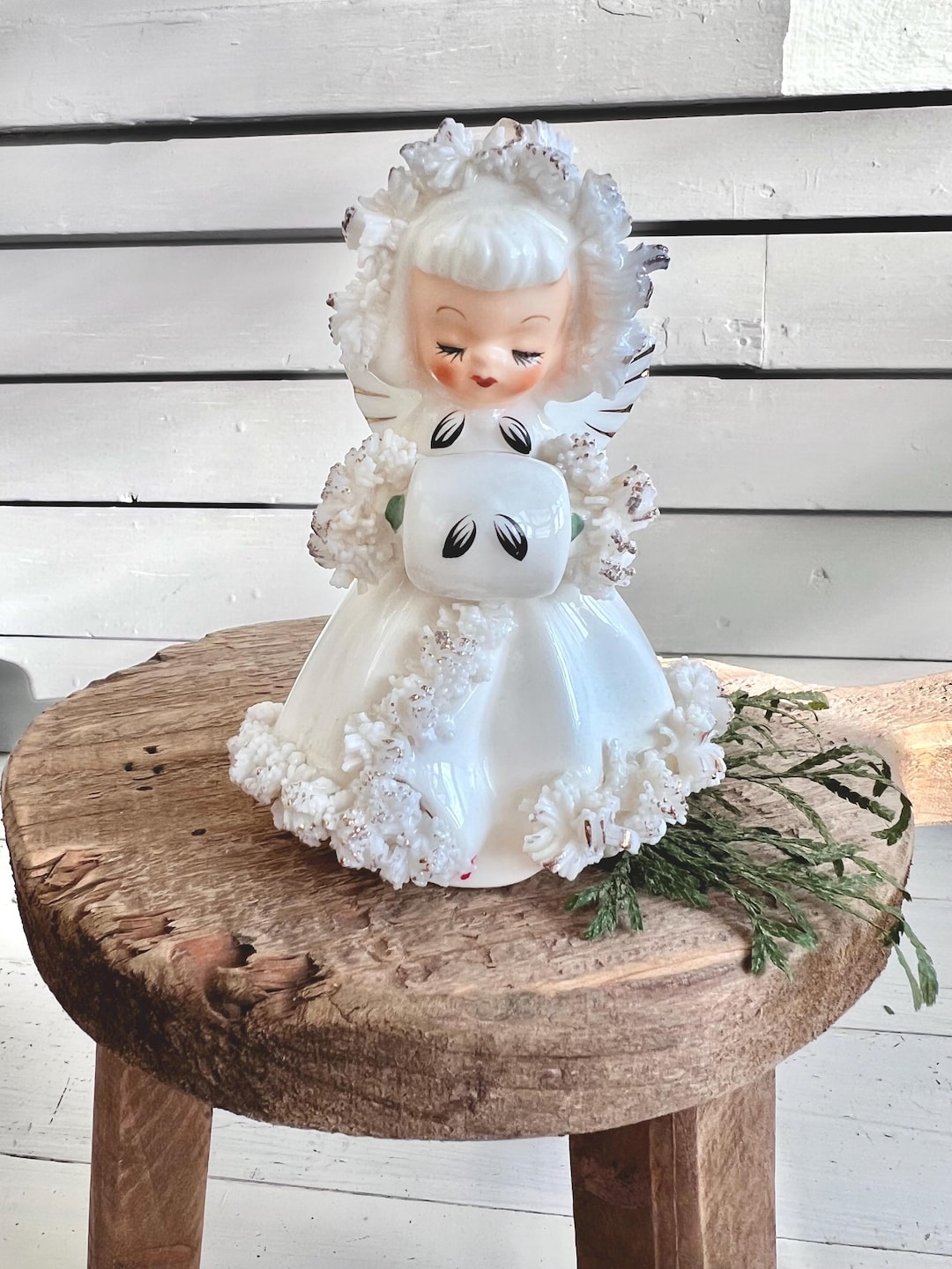 1958 Christmas Angel Holt Howard Figurine - Etsy