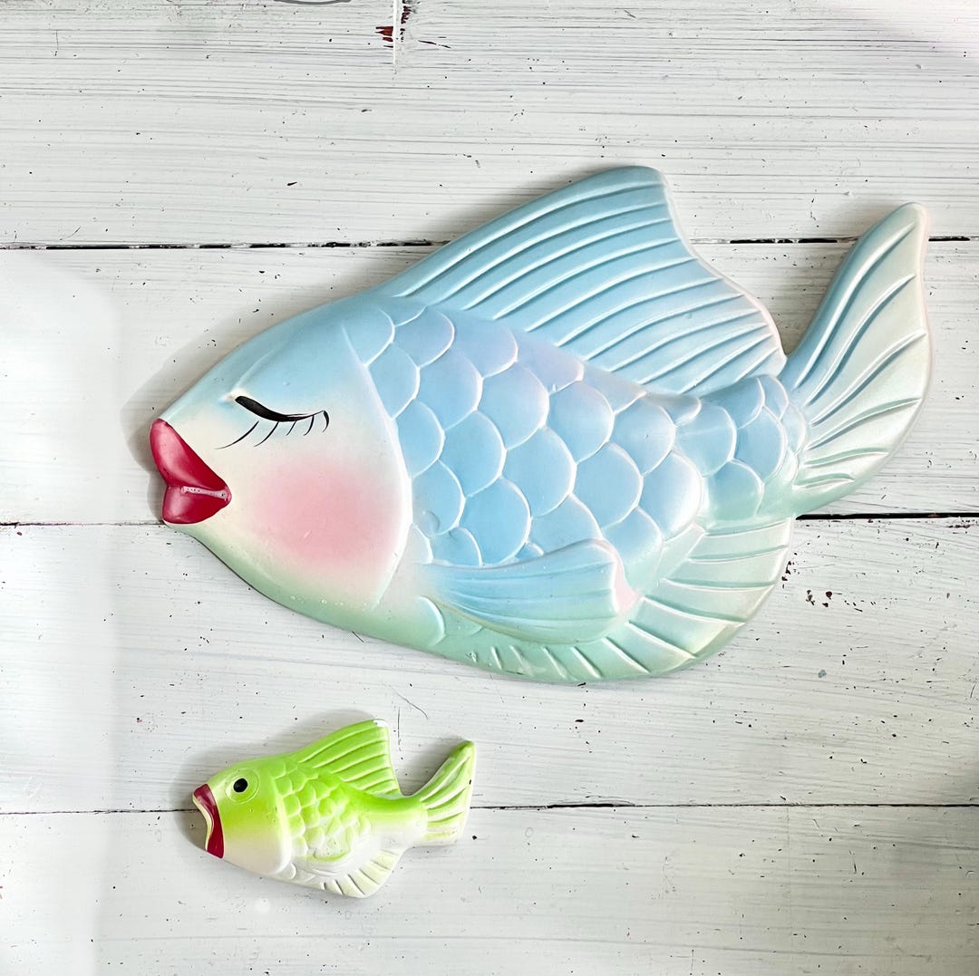 1969 Vintage Miller Studio Fish Wall Decor - Etsy
