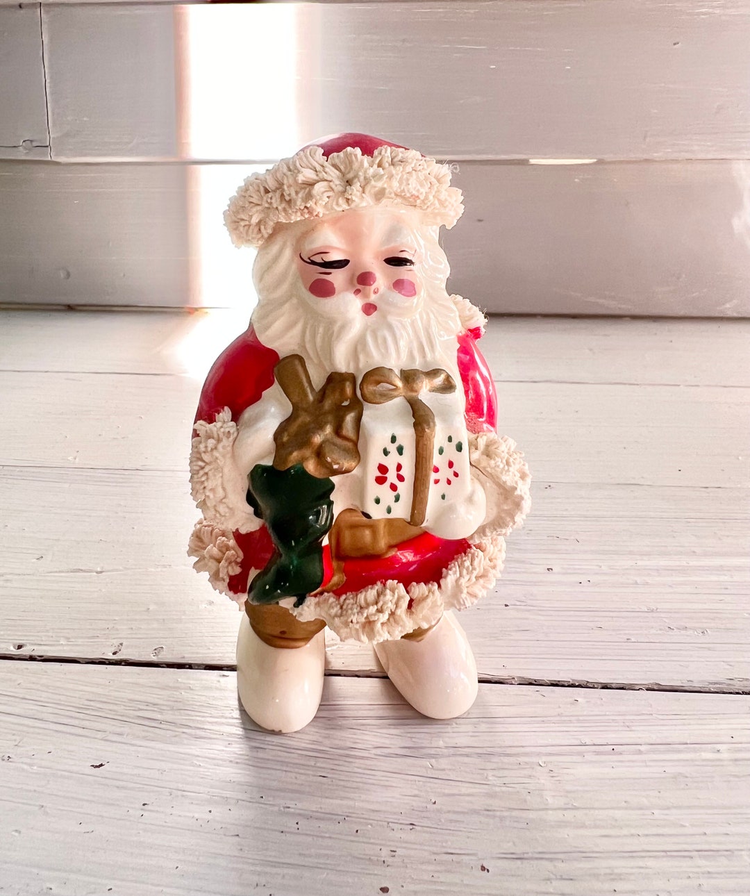 Midcentury Spaghetti Santa - Etsy