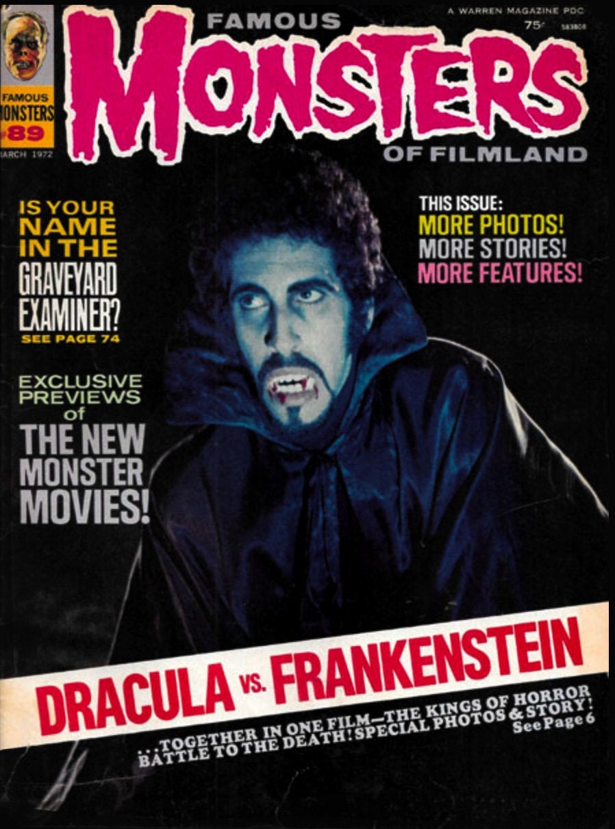 Official Zandor Vorkov Dracula Famous Monsters Cover Signed by Zandor ...