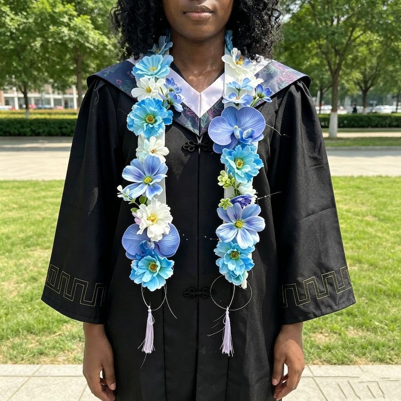 Graduation Flower Lei Garland,custom Graduation Gift for Classof 2026 ...