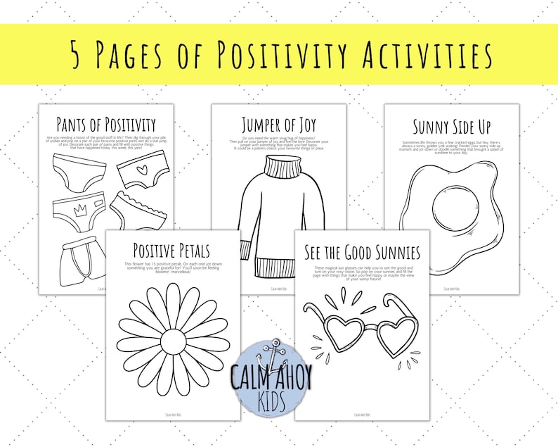 20 Fun Creative Well Being Worksheets for Kids, Teens and Adults ...