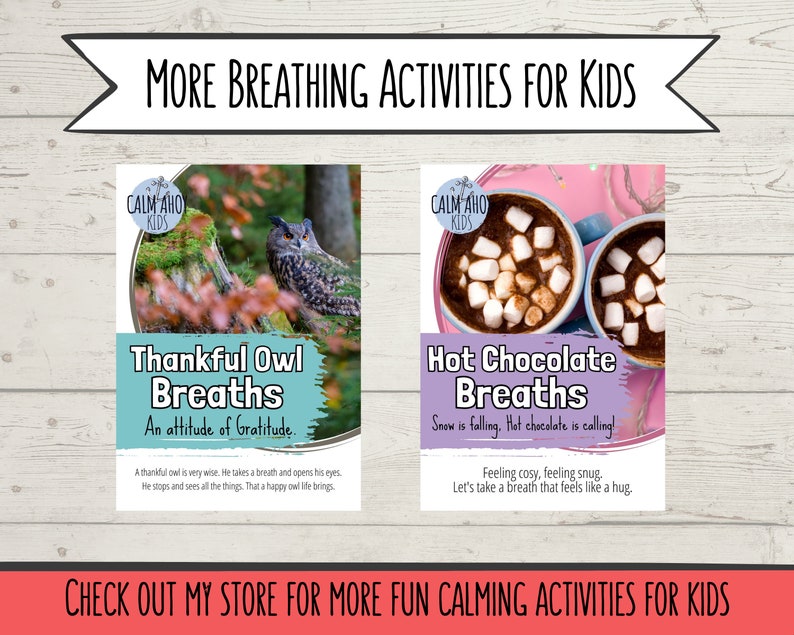 Breathing Exercise for Kids I Breathing Poster I Calm Corner I Calming ...