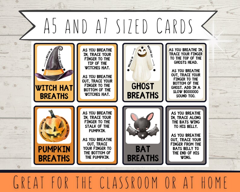 Halloween Breathing Activities for Kids: Spooky Pumpkin Breaths ...