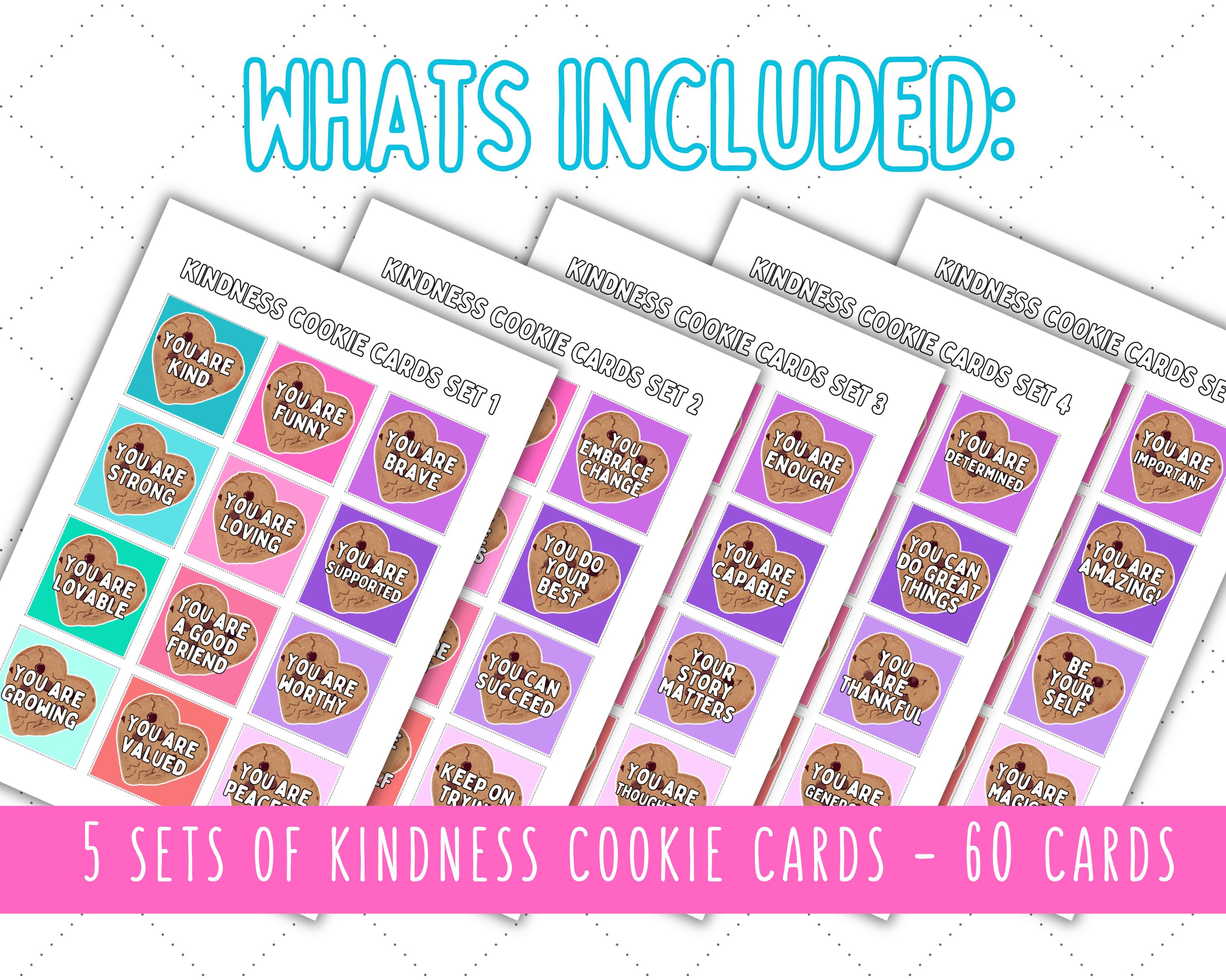 Kindness Cookie Jar DIY Craft: Printable Affirmation Cards (PDF) - Etsy
