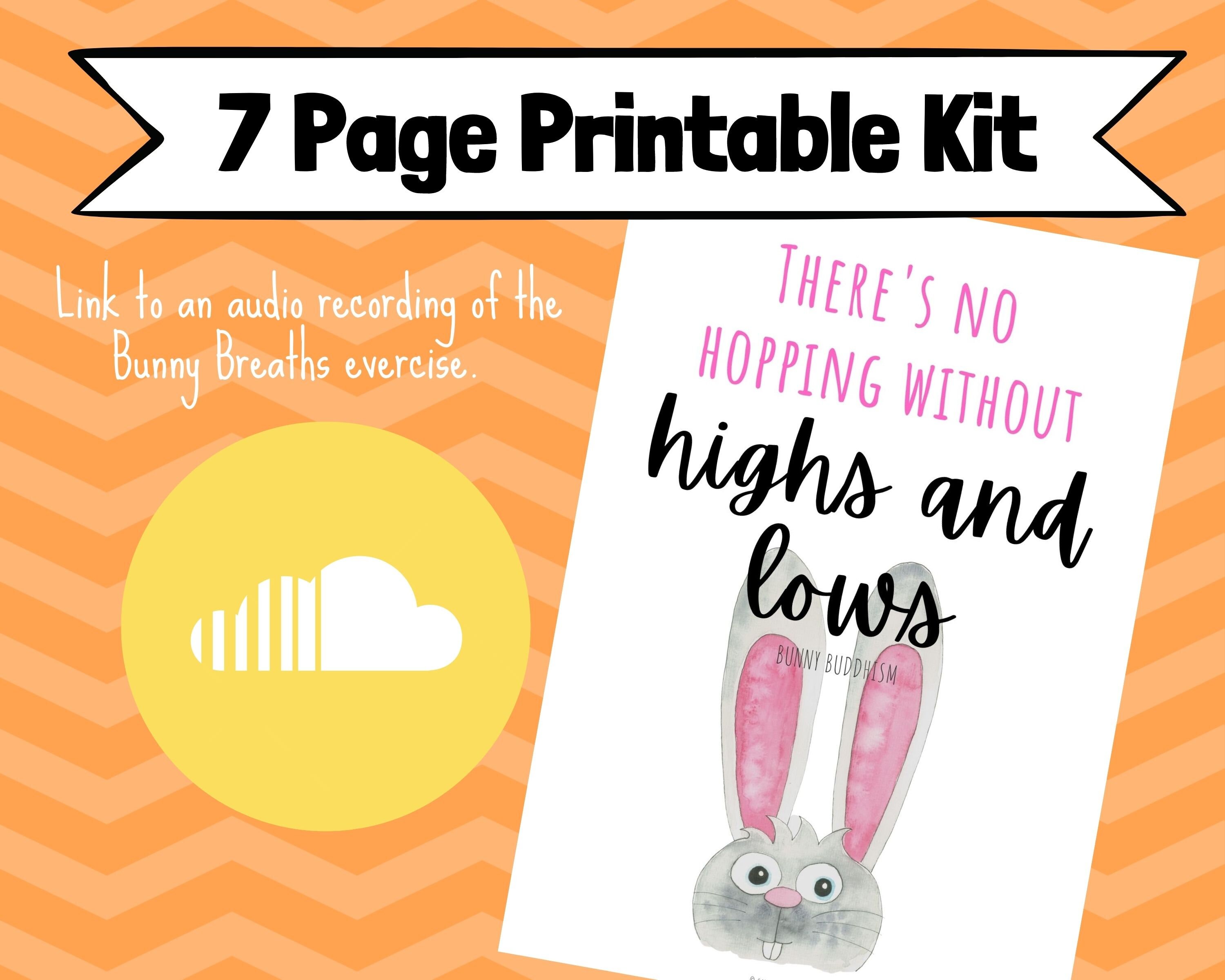 Bunny Breaths a Calming, Mindful Breathing Printable Activity Kit ...