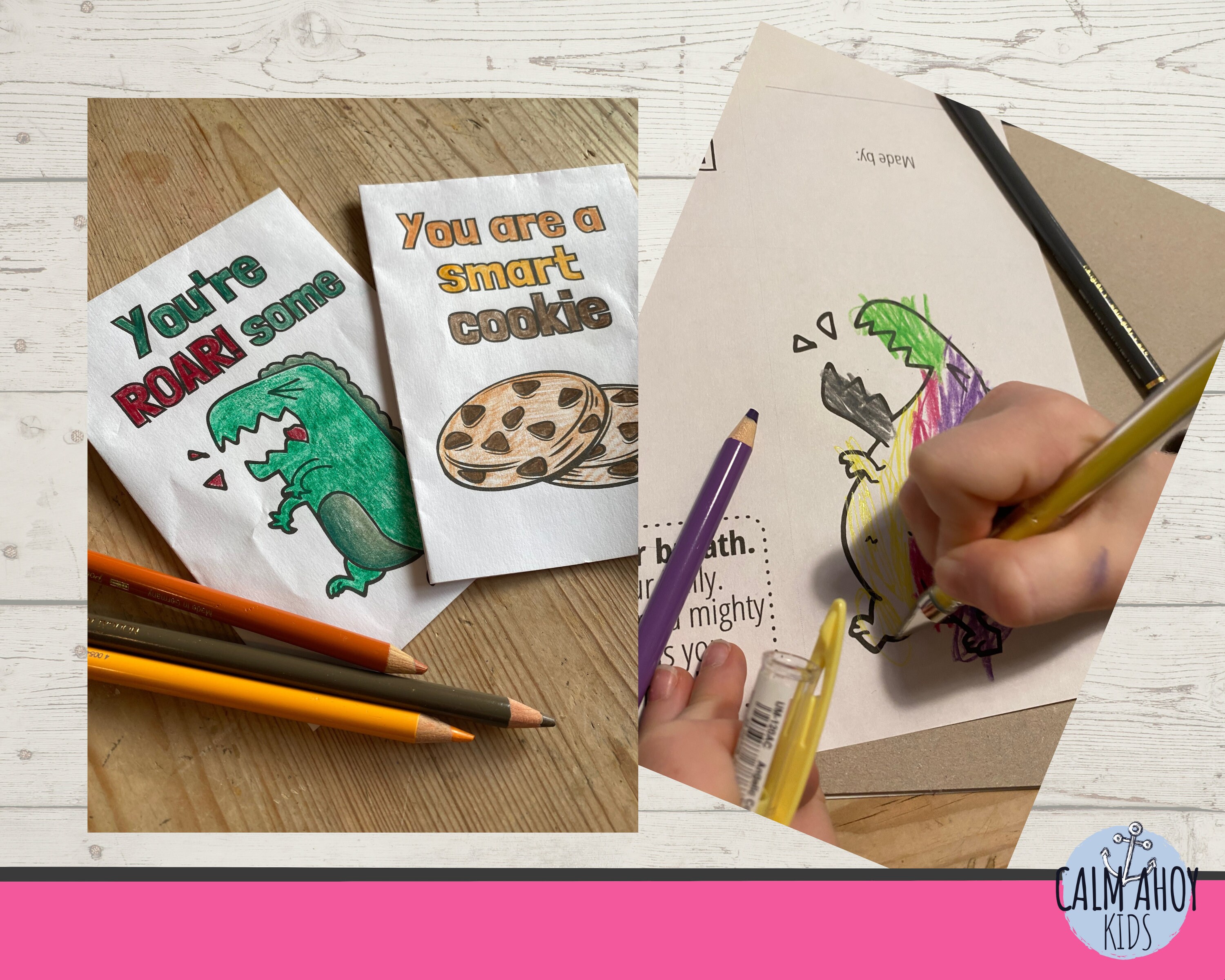 Valentine's Day Card Mindfulness Craft Activity for Kids, Printable ...