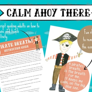Pirate Breaths Activity: Kids Relaxation & Mindfulness (PDF Printable ...