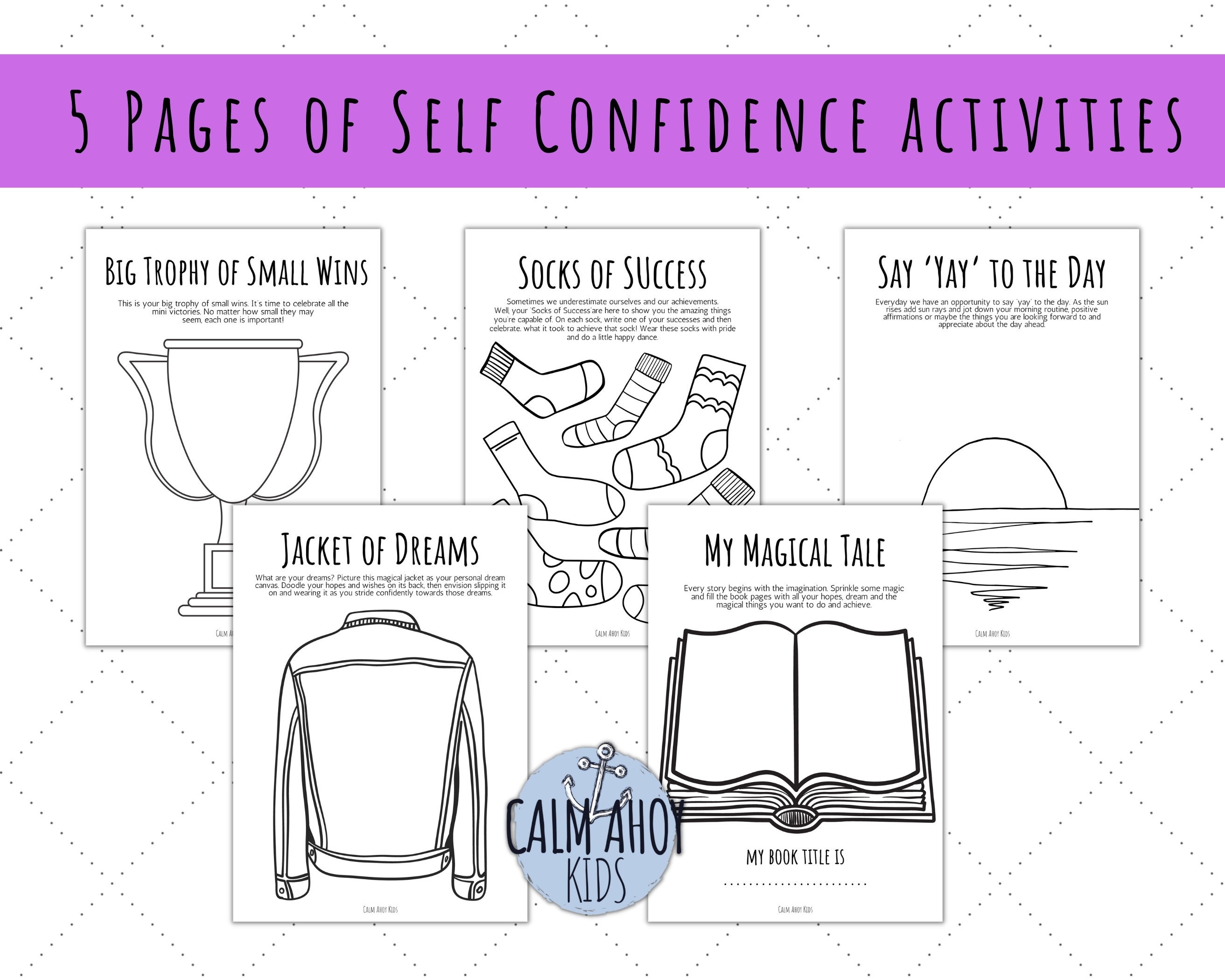 20 Fun Creative Well Being Worksheets for Kids, Teens and Adults ...