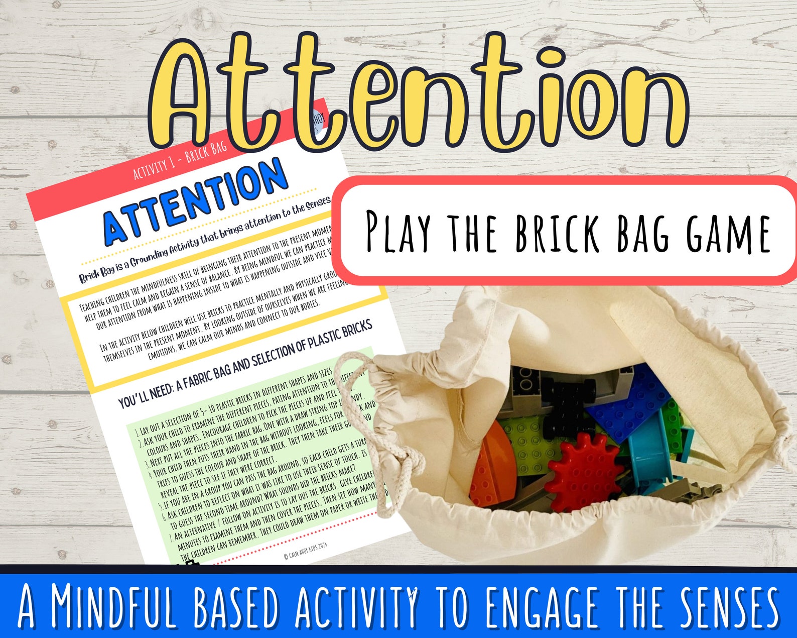 Brick Building Breathing Activity: Social Emotional Learning (PDF) - Etsy