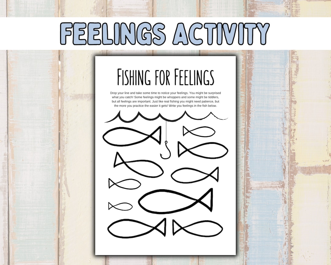 Fishing for Feelings Activity: Ocean Themed Social Emotional Learning ...