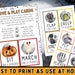 Halloween Move and Play Printable Mindful Movement Cards and Games for ...