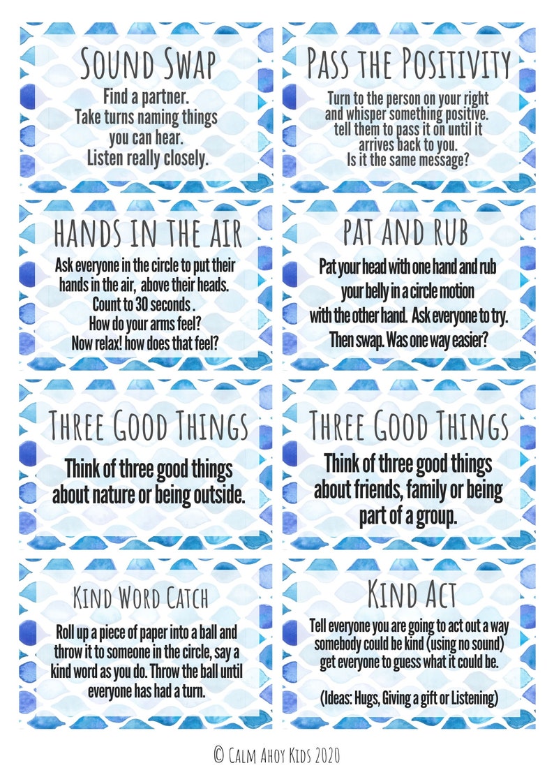 Pass the Calm - Strengths Based / Mindfulness Pass the Parcel ...