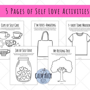 5 Self Love Activities for Building Self Esteem and Practicing Self ...