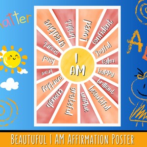 Kids Positive Affirmation Cards: Calm Down Kit, Coping Skills (PDF ...