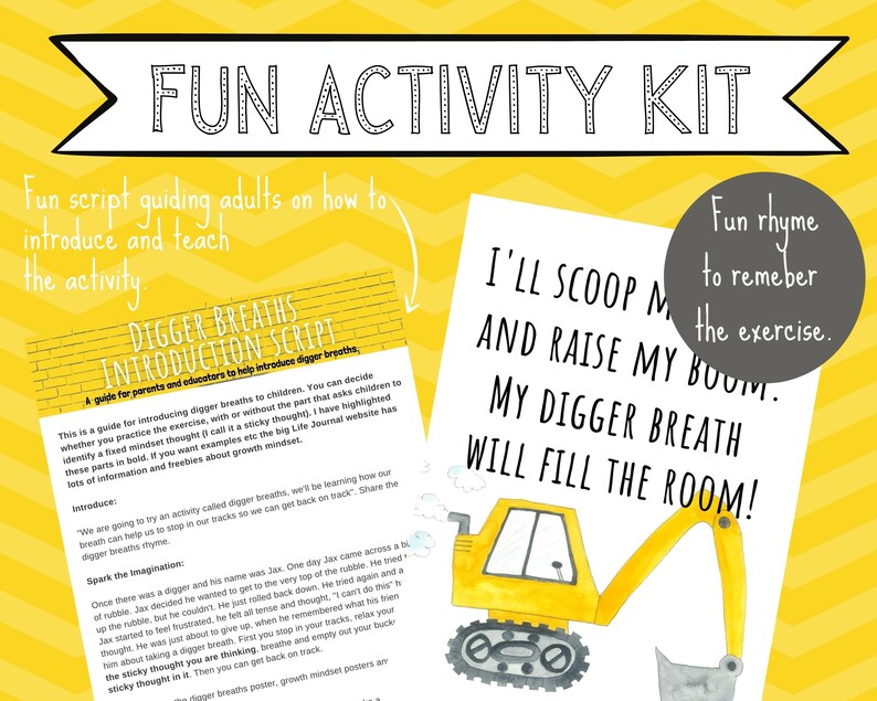 Growth Mindset Calming Activity for Kids | Etsy