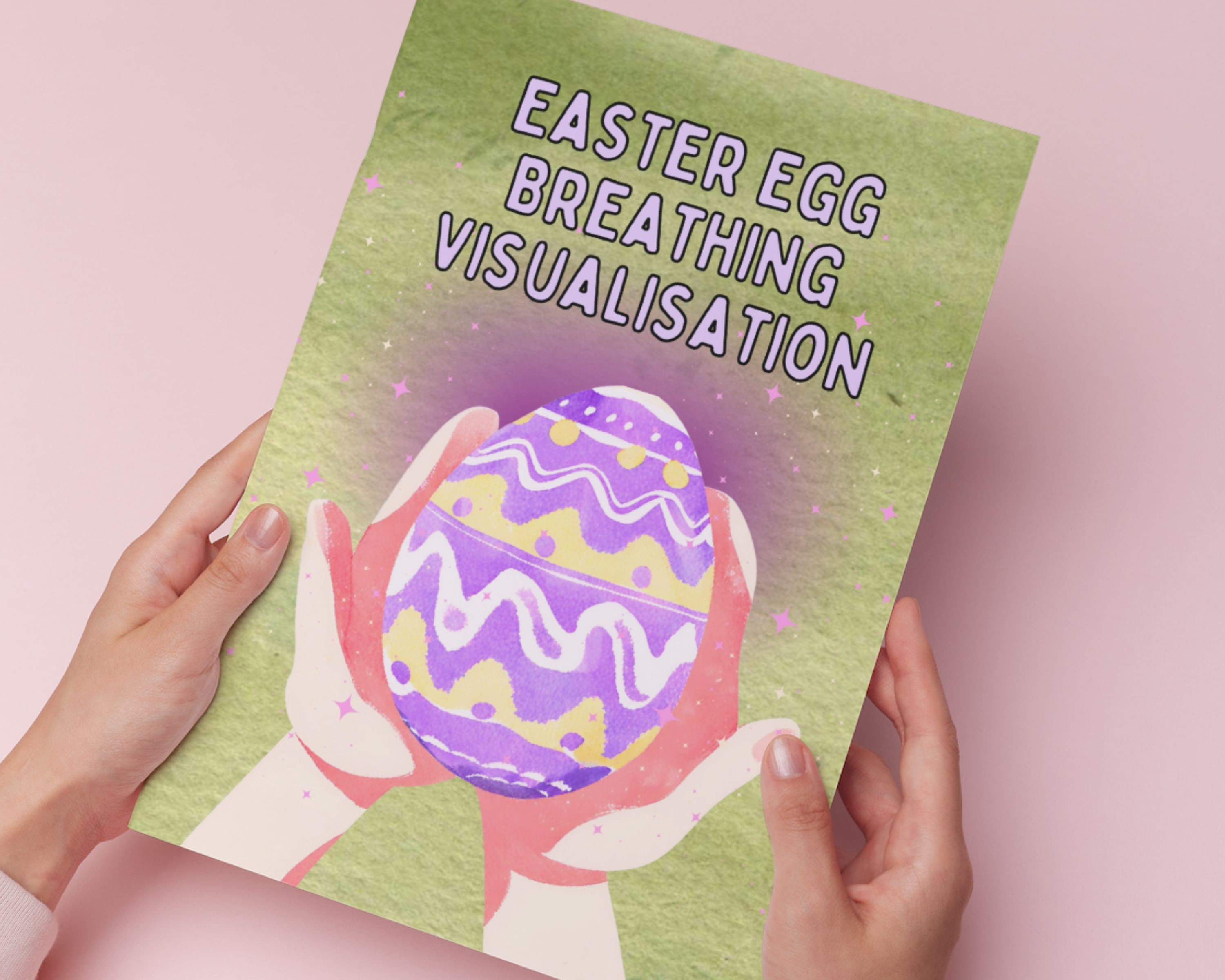 Easter Egg Mindful Breathing Printable Activity Kit for Kids | Tracing ...