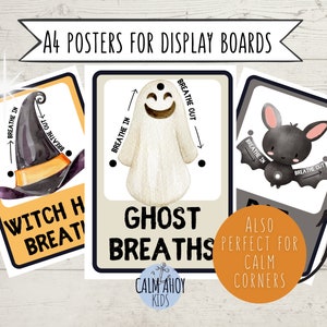 Halloween Breathing Activities for Kids: Spooky Pumpkin Breaths ...