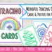 Kids Calming Tracing Cards Mindfulness Printable Coping Strategy for ...