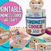 Kindness Cookie Jar DIY Craft: Printable Affirmation Cards (PDF) - Etsy