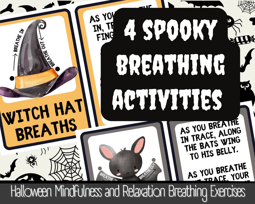 Halloween Breathing Activities for Kids | Printable Spooky Pumpkin ...