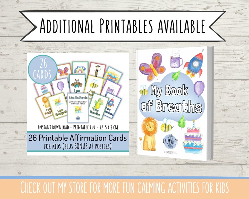 Mindful Rainbow Breathing Poster for Kids Mental Health Printable ...