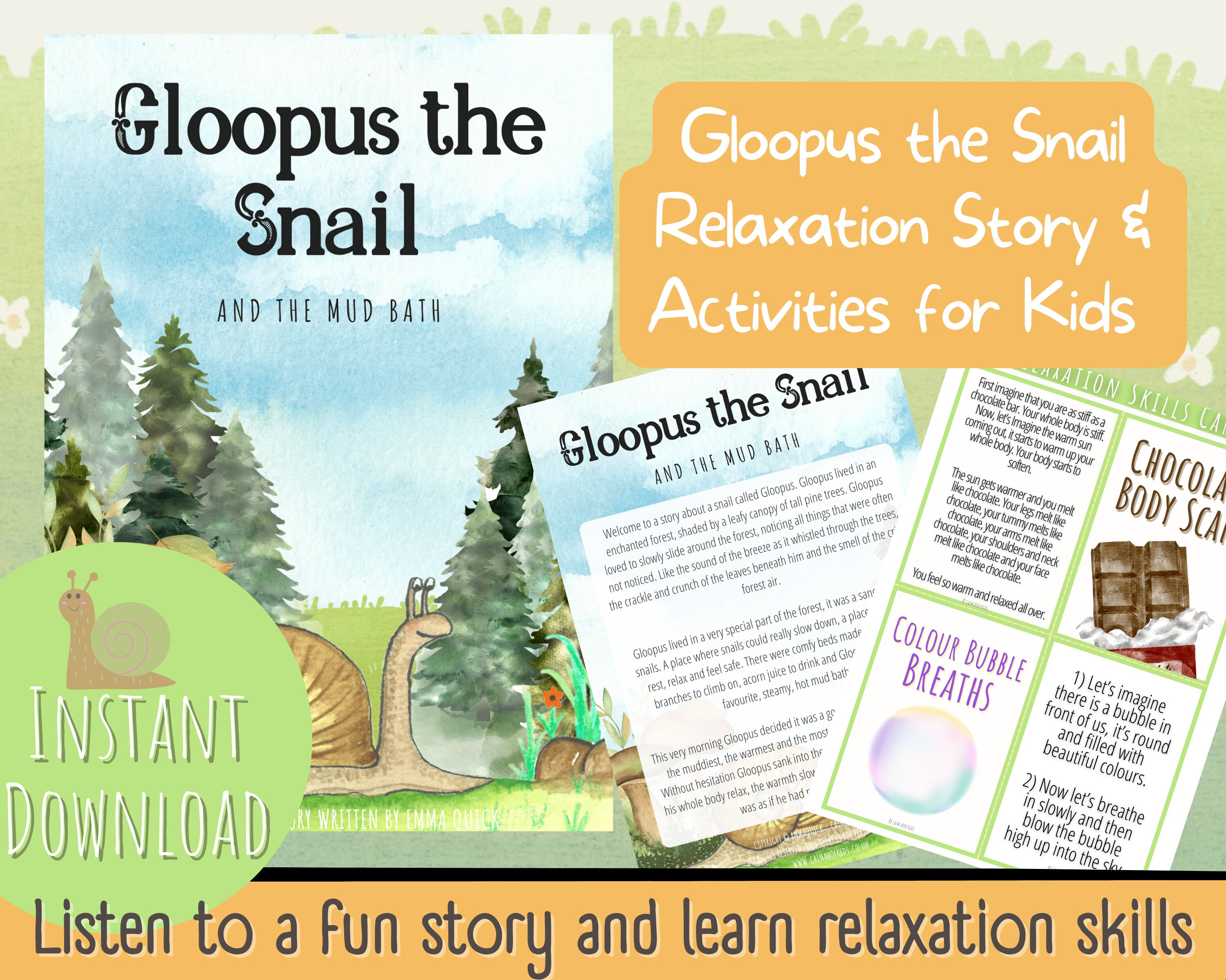 Relaxing Story Mindfulness Script for Kids - Mindful Creative ...
