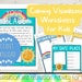 Happy Place Visualisation Worksheets for Kids SEL 5 Senses Reflection ...