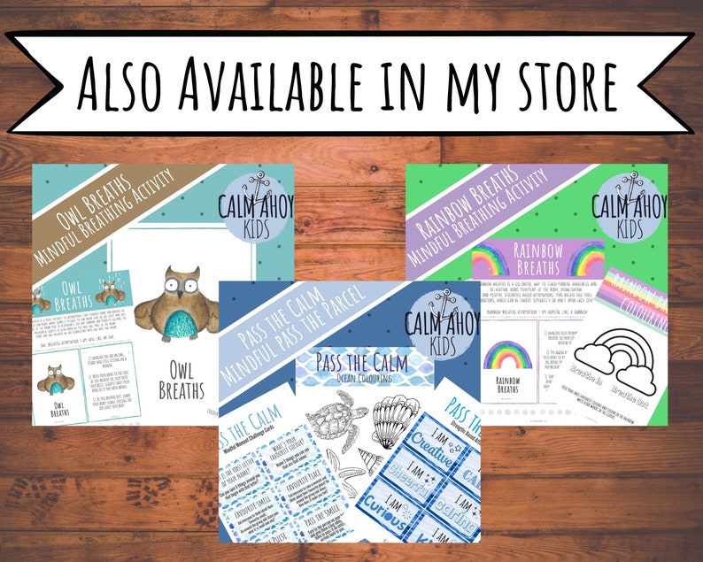 Kids Printable Relaxation Activity, Dragon Breaths a Mindful Breathing ...