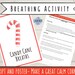 Christmas Mindfulness Activity: Candy Cane Breaths Printable (PDF) - Etsy