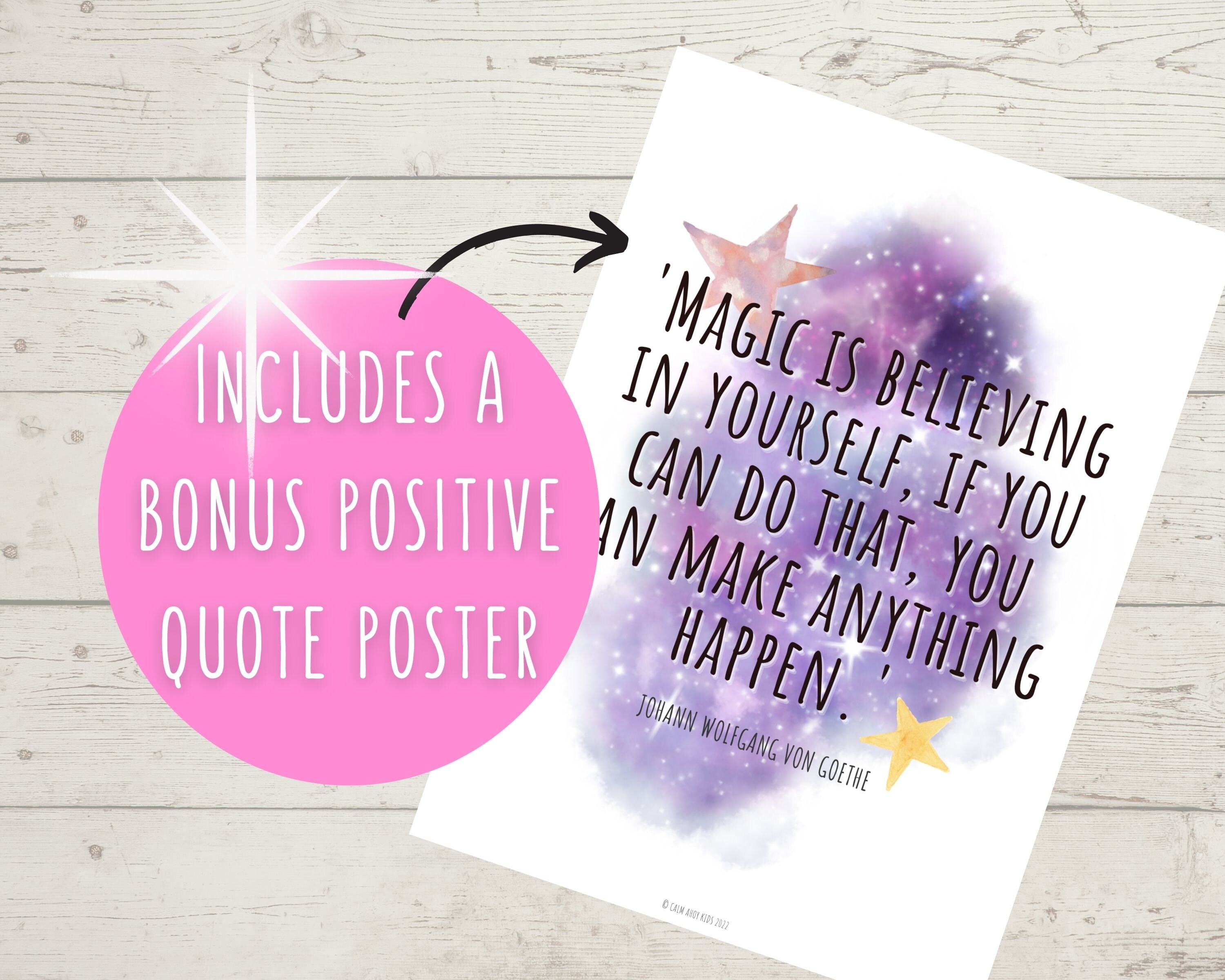 Unicorn Story and Breathing Activity for Kids Mindfulness Printable ...