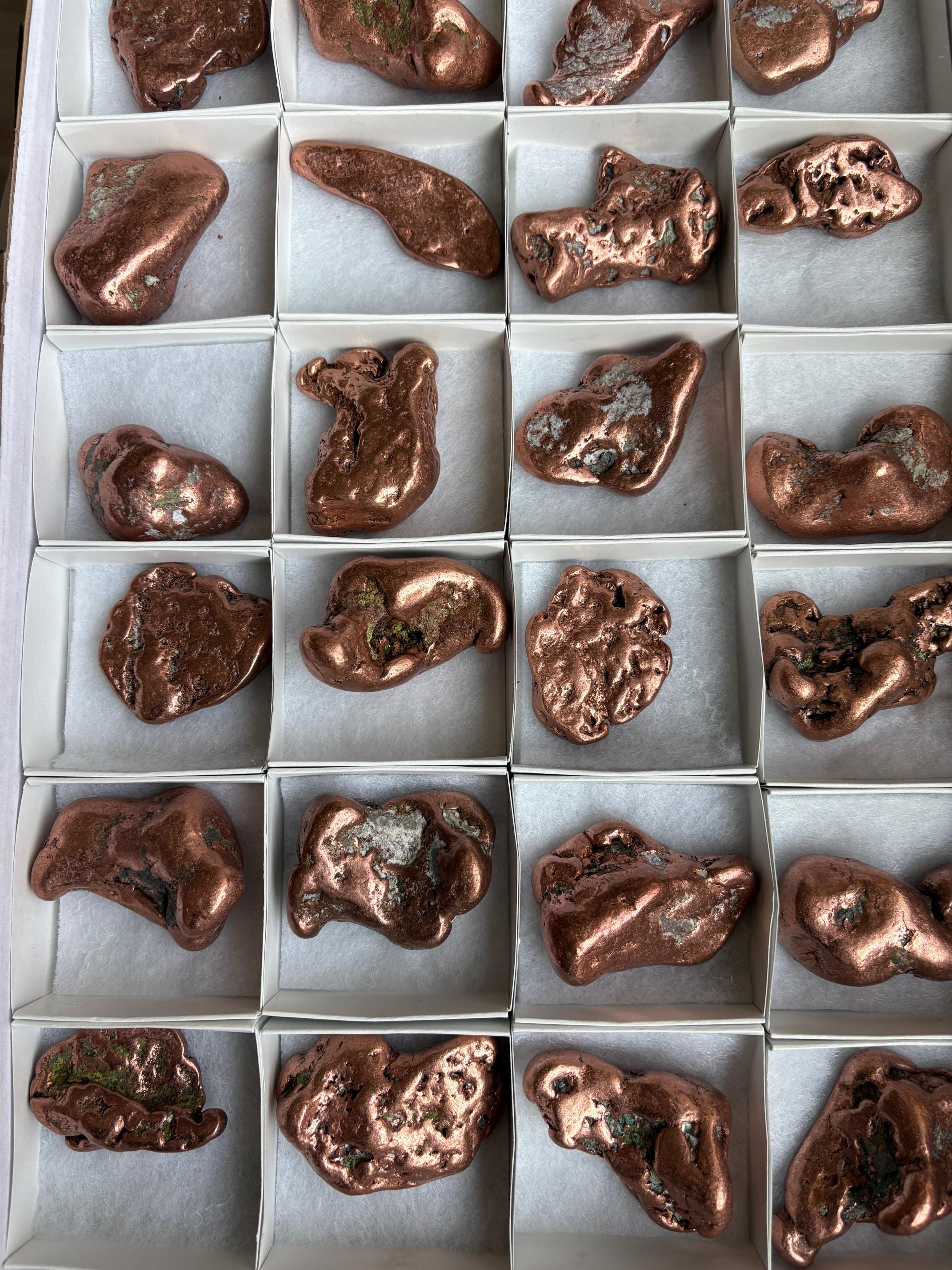 1 Big Copper Nugget Randomly Selected From Lot - Michigan Mined Copper ...
