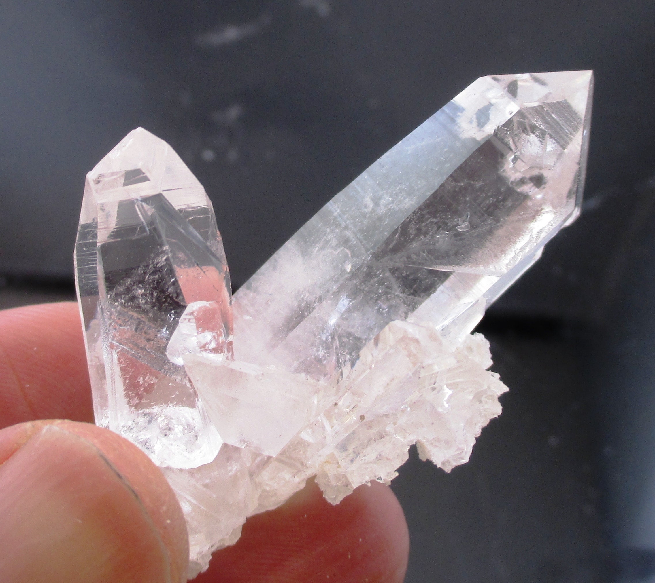 1 Piece Arkansas Quartz Crystal Cluster 3.5 6 Cm Long | Etsy