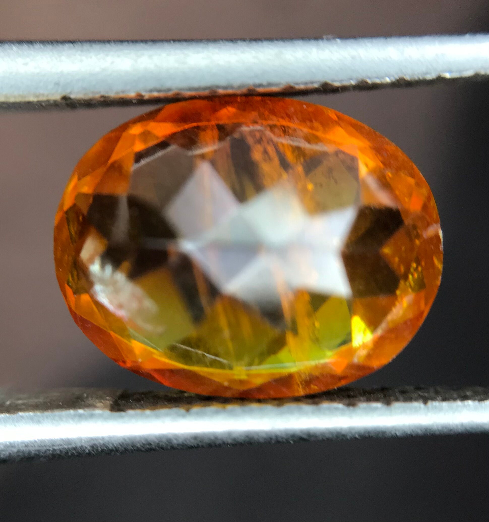 3.14 Ct Faceted Sphalerite oval Cut Mexico Gemstone - Etsy UK