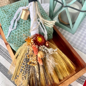 Floral Witch Broom, Harvest Besom, Floral Wall Decor, Altar Besom, Protection Besom Broom, - Etsy