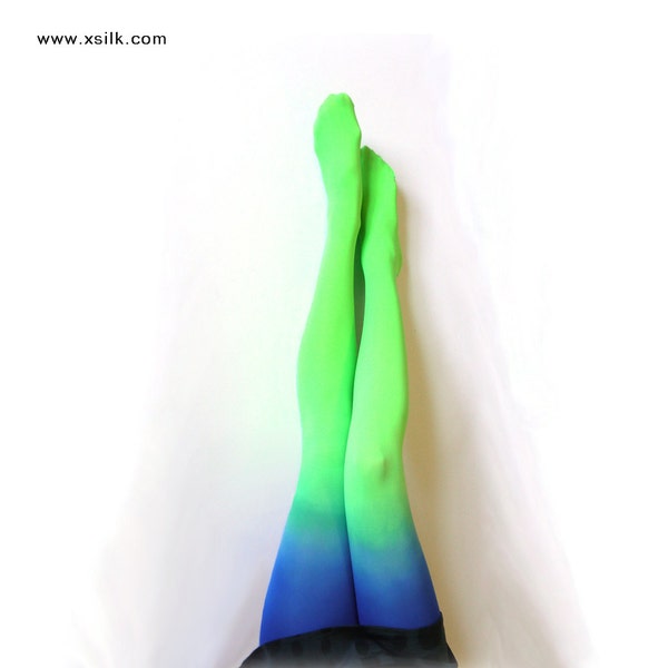 Gradient Tights - Etsy