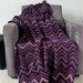 Neutral Sand Color Crochet Chevron Blanket Natural Home Decor Throw ...