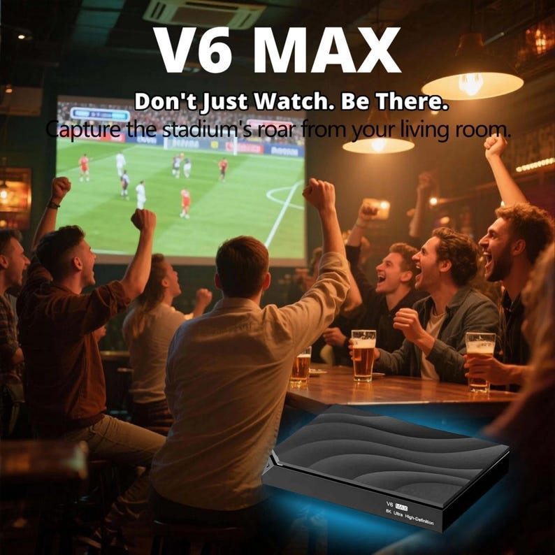 Vseebox V6 Max - Newest Model - Tv Box | Vseebox V6 Max Android ...