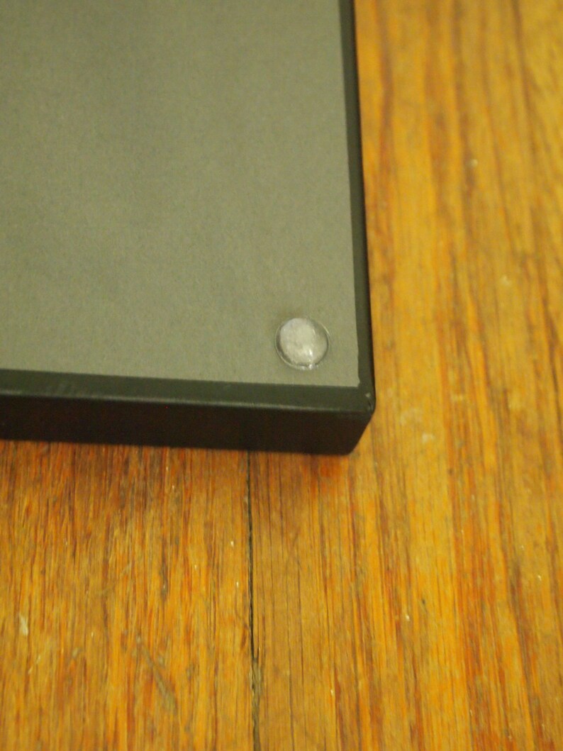 USA 1776 Declaration of Independence Copy Black Metal Frame Letterpress ...