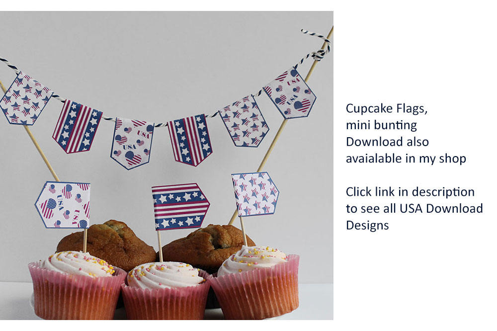 Vintage Stars & Stripes Flag USA Gift Tag Collage - Etsy