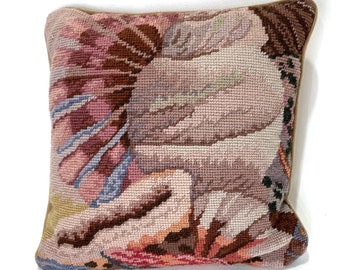 Pink Shell Pillow - Etsy