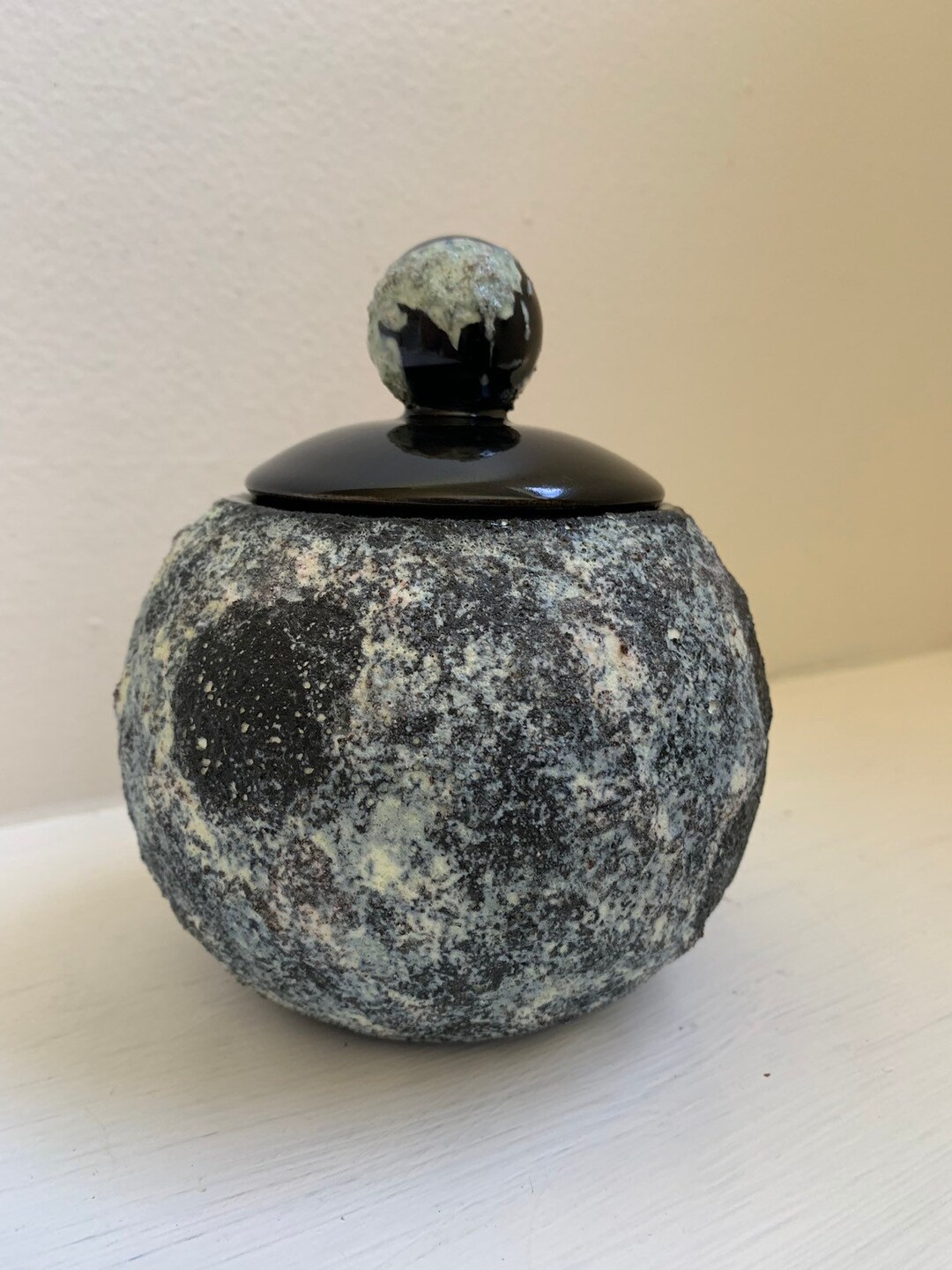 Earth Rise Apollo 8 Jar by Helen Garriott - Etsy