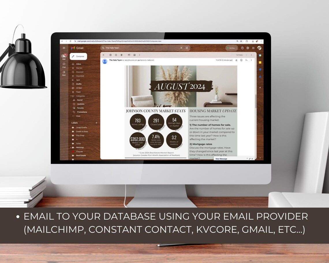 12 Month Real Estate Newsletter Bundle 2025 | January - December Email ...