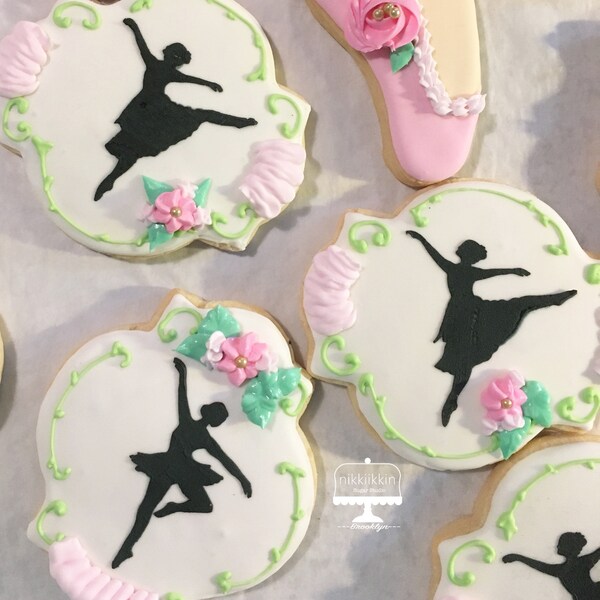 Ballet Cookies - Etsy
