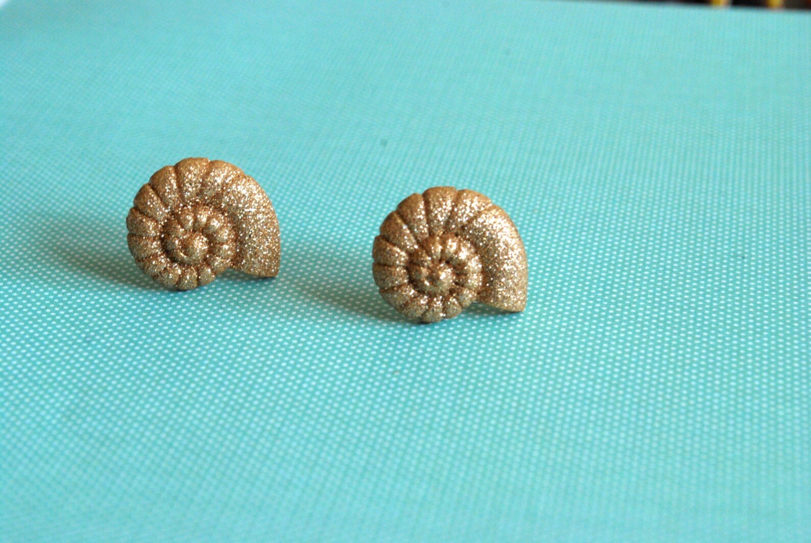 Seashell Earrings Studs Conch Shell Earrings Seashell | Etsy