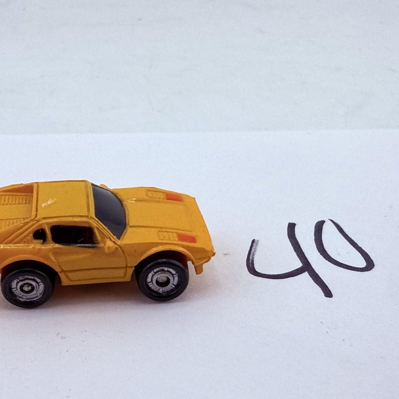 Ferrari Yellow Model - Etsy