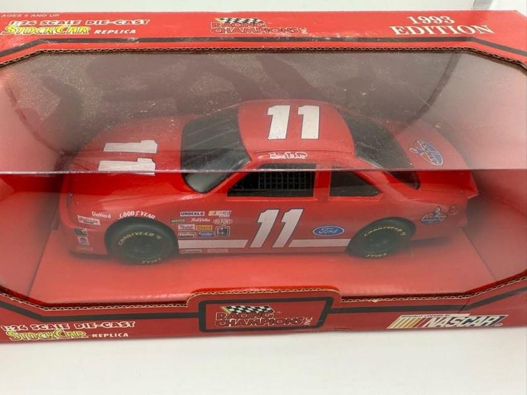 1993 Racing Champions 1:24 Bill Elliott 11 Amoco Ford Thunderbird ...