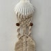 Seashell Macramé Wall Decor, Coastal Home Decoration, Unique Ring Shell ...